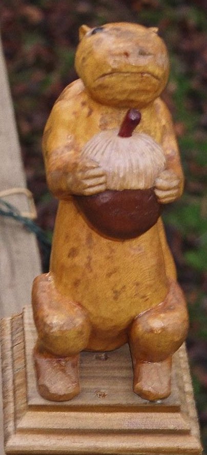 The Dad Squirrel - Undoubtedly the second squirrel I did - He's atop a ...